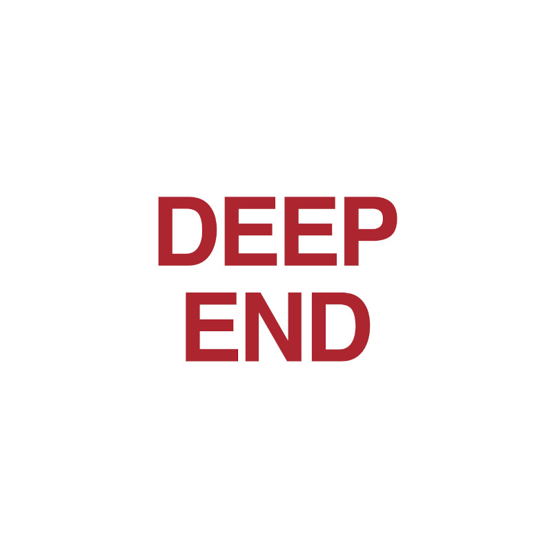 Deep End Sign - APG Leisure