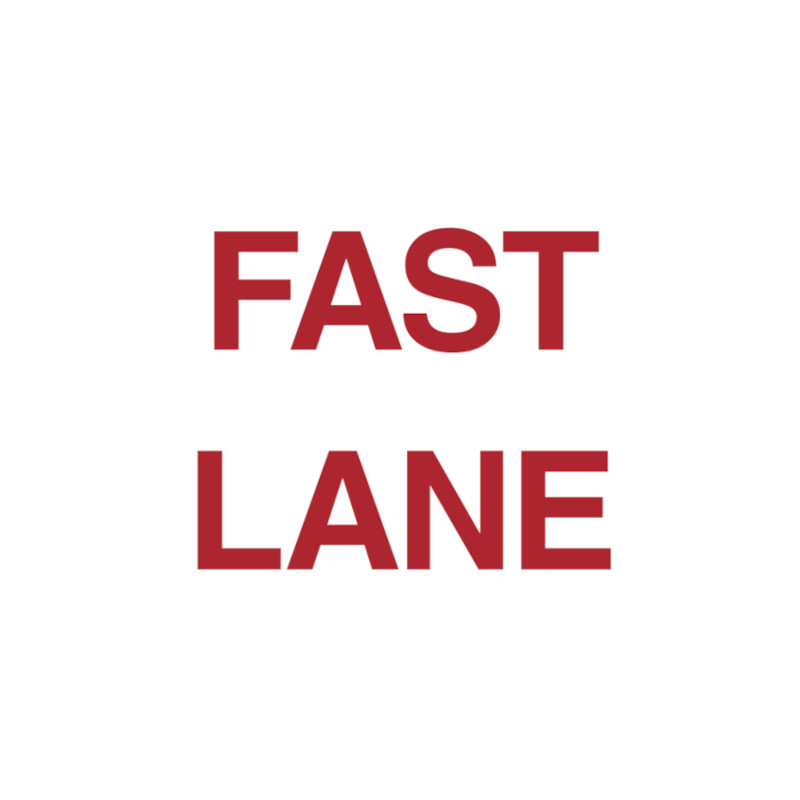 Fast Lane Sign - APG Leisure
