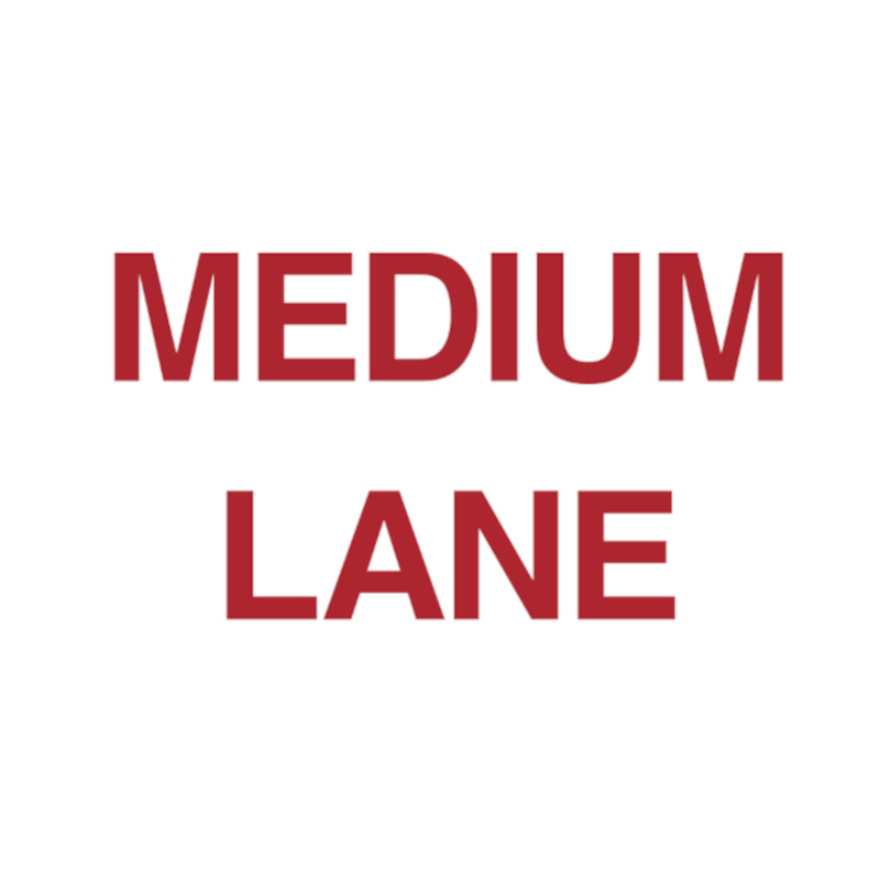Medium Lane Sign - APG Leisure