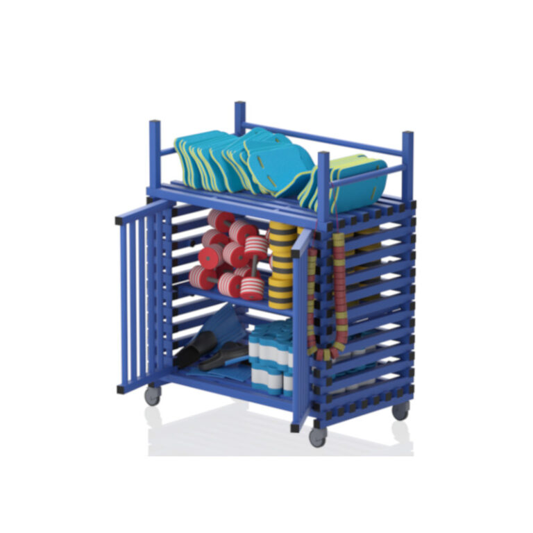Mobile Storage Trolley (1560mm) - APG Leisure