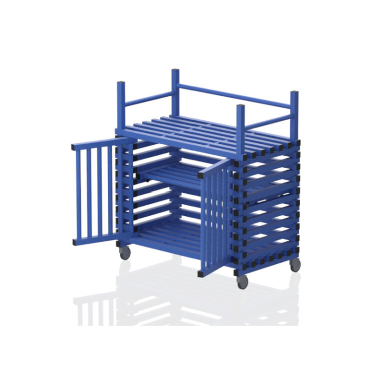 Mobile Storage Trolley (1370mm) - APG Leisure